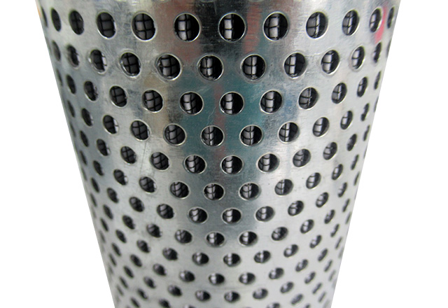 Custimized 10 micron glass fiber oil filter cartridge