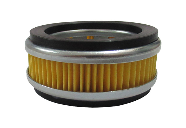 Custimized oblate pleated paper oil filter